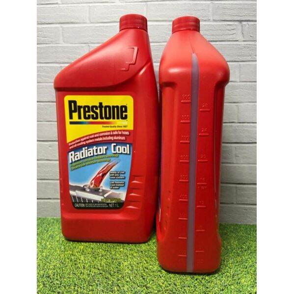 Air Radiator Prestone Coolant 1Liter Warna Merah Toyota Suzuki Honda ...