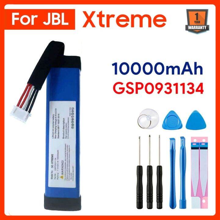 2022 100 Original New 10000mAh 37.0Wh battery for JBL xtreme1 extreme Xtreme 1 GSP0931134 ...