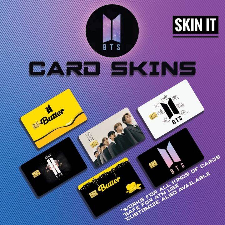 BTS Customized ATM or Beep Card Skin it Stickers | Lazada PH