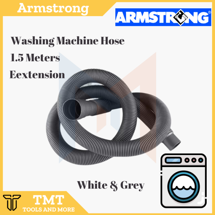 ARMSTRONG Washing Machine Hose Universal Long Drain Pipe 1.5 Meters ...