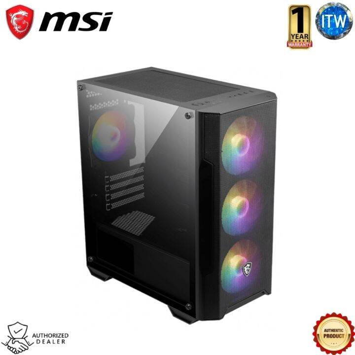 Msi Mag Forge M100A - Motherboard Supports: Micro-ATX / Mini-ITX Micro ...
