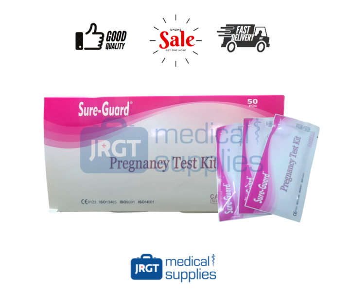 Sure-Guard Pregnancy Test Kit (Cassette Type) 1 BOX - 50pcs | Lazada PH