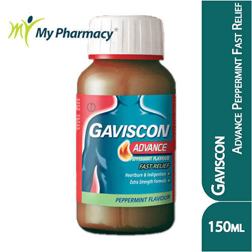 GAVISCON ADVANCE LIQUID 150ML | Lazada