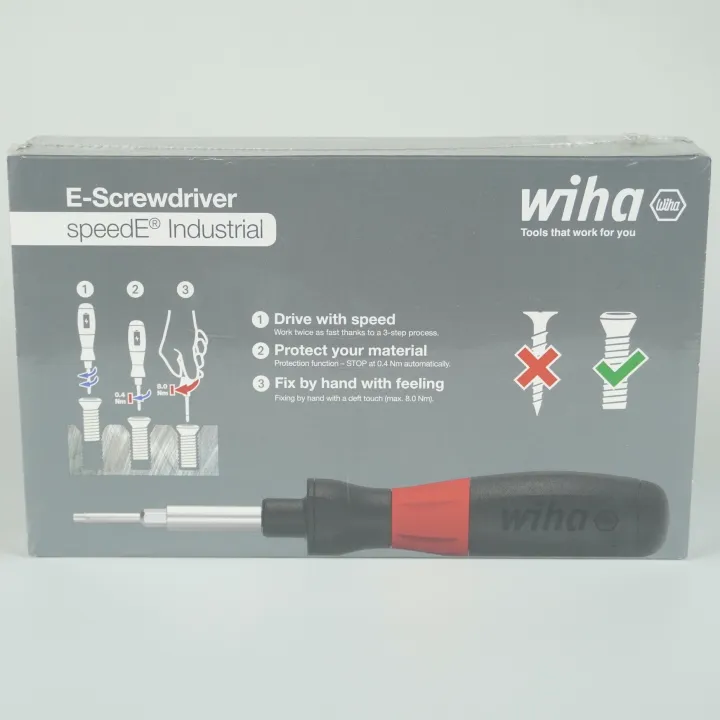 Wiha SpeedE Industrial ไขควงไฟฟ้า สำหรับงานทั่วไป ไขควงไฟฟ้า ระดับ Hi ...