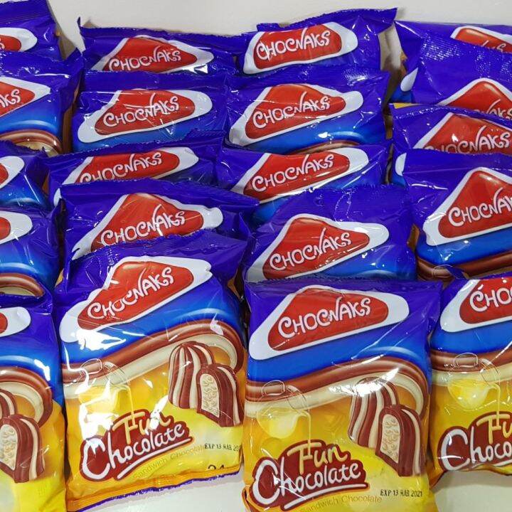 Chocnaks Fun Chocolate 24's x pack of 10 | Lazada PH