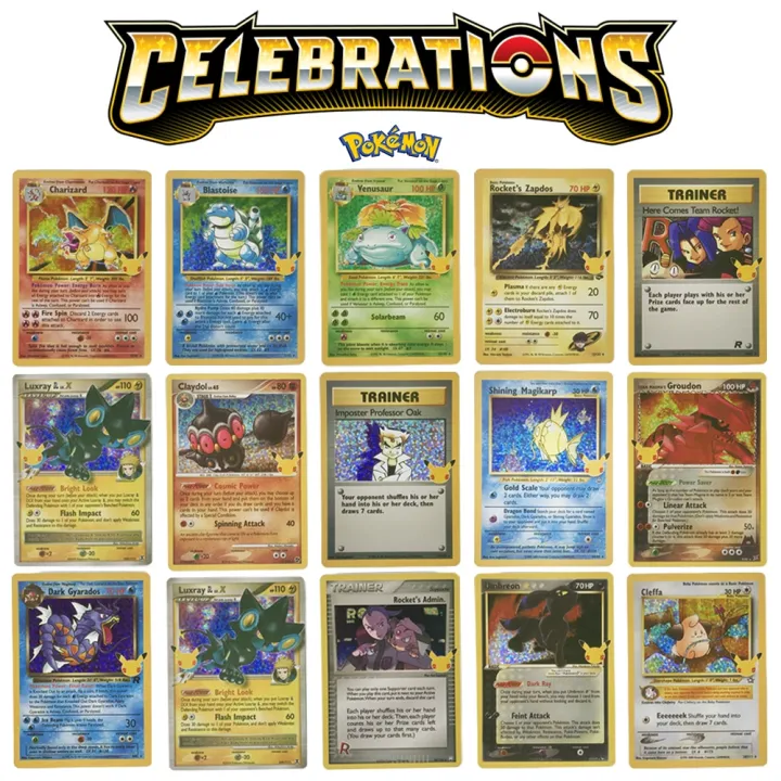【CW】 Pokemon Tcg: 25Th Anniversary Celebrations Limited Shiny Card ...