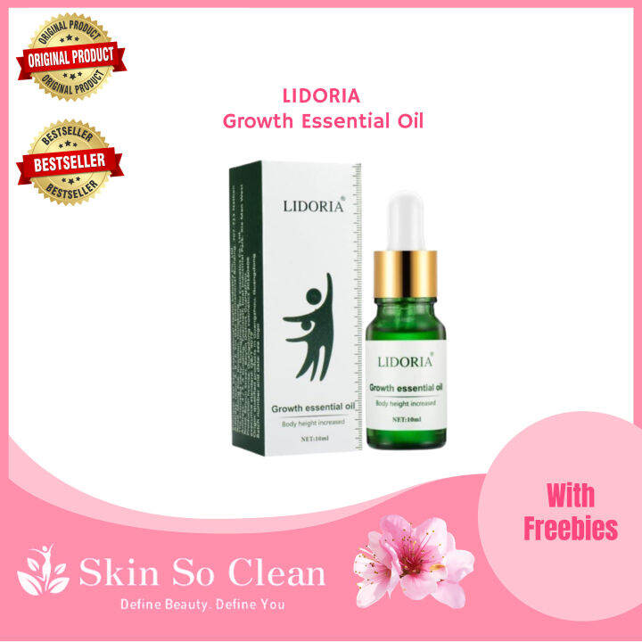 SKIN SO PERFECT ORIGINAL Lidoria Growth Essential OIL | Height Growth ...
