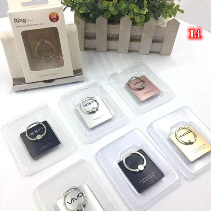 360 degree ring Universal Finger Ring Stand Bracket Buckle Creative ...