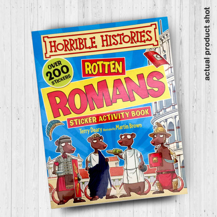 Horrible Histories : Rotten Romans Sticker Activity Book | Lazada