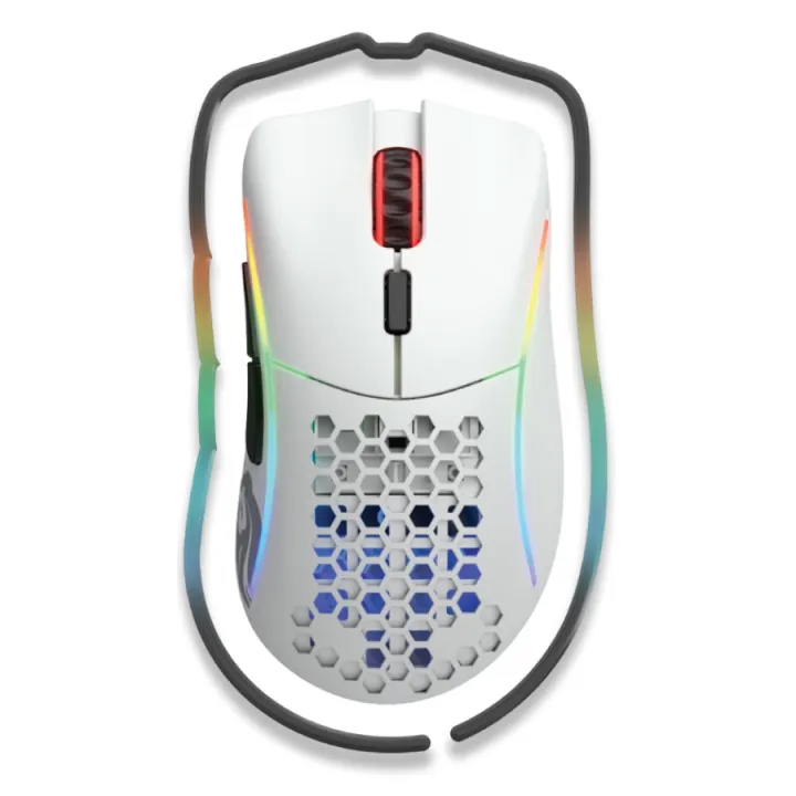 Glorious Model D Minus Wireless Gaming Mouse (Matte White) durable ...