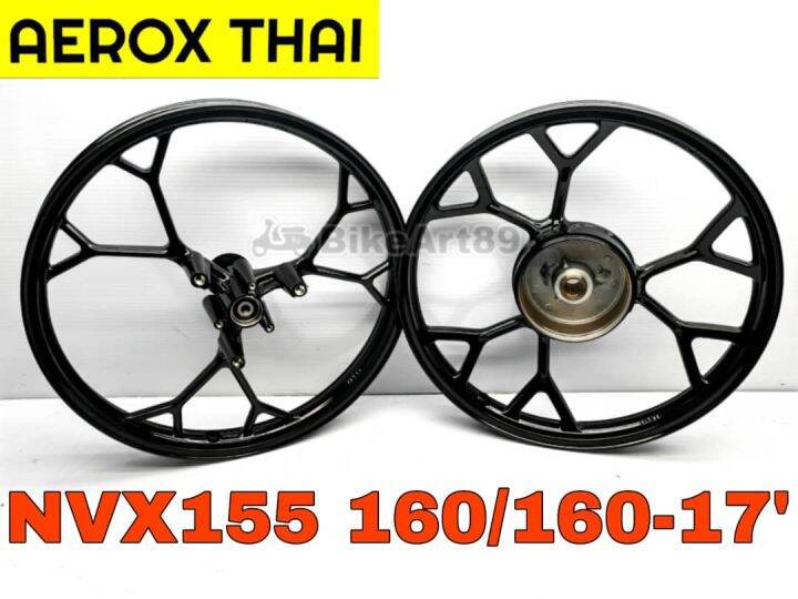 Aerox Thai Sport Rim Yamaha NVX155 160/160/17' (3B) B99 B-99 899 Black ...