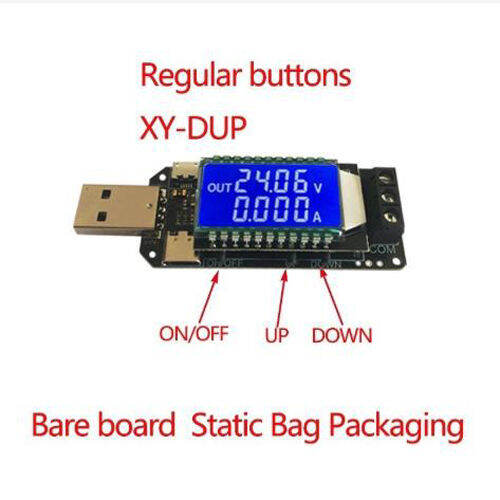 DC-DC Dual System CNC USB Step Up Down Buck Boost Power Supply Voltage Regulator Desktop 5V to 3 ...
