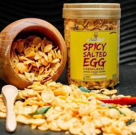 Aducktive Spicy Salted Egg Cornflakes | Lazada