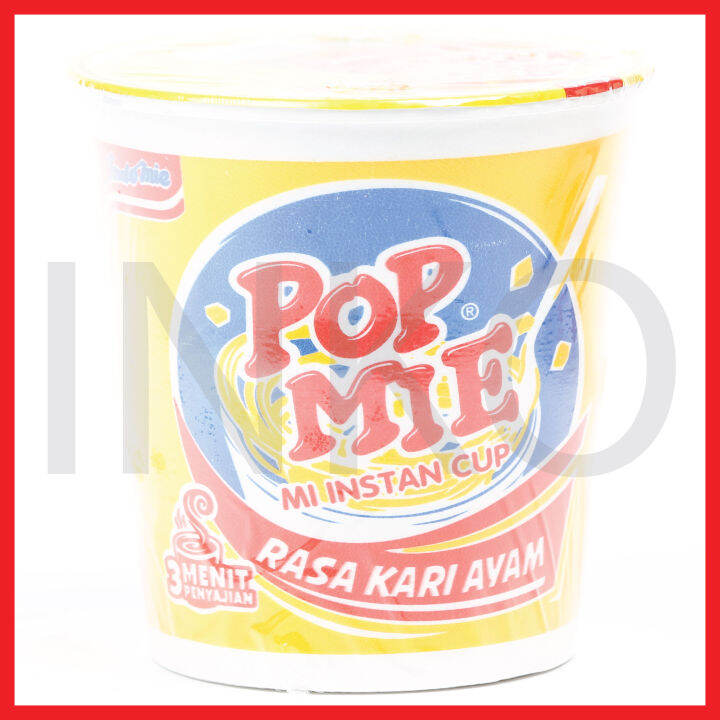 POP MIE MI INSTAN CUP RASA KARI AYAM 75GR | Lazada Indonesia