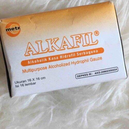 ALKAFIL KASA HIDROFIL UNTUK PERAWATAN TALI PUSAR BAYI 16X16 | Lazada ...