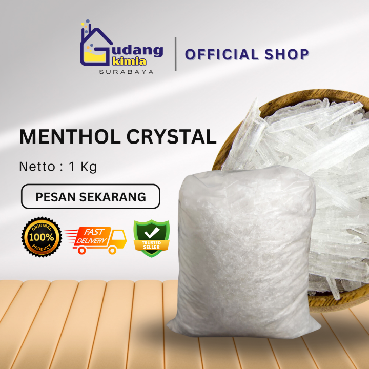 Menthol Crystal Food Grade 1 Kg | Lazada Indonesia