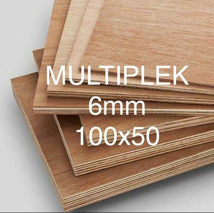 Multiplek / Triplek 6mm (100x50)cm, plywood 6mm | Lazada Indonesia