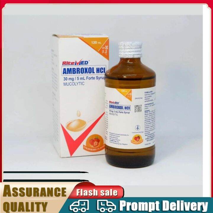 Ritemed Ambroxol HCL (30 mg/5 mL) Syrup 60 mL | Lazada PH