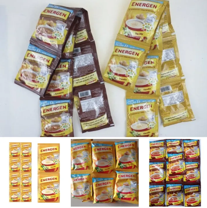 Energen Choco/Vanilla Sachet 1tie 40gx10 | Lazada PH
