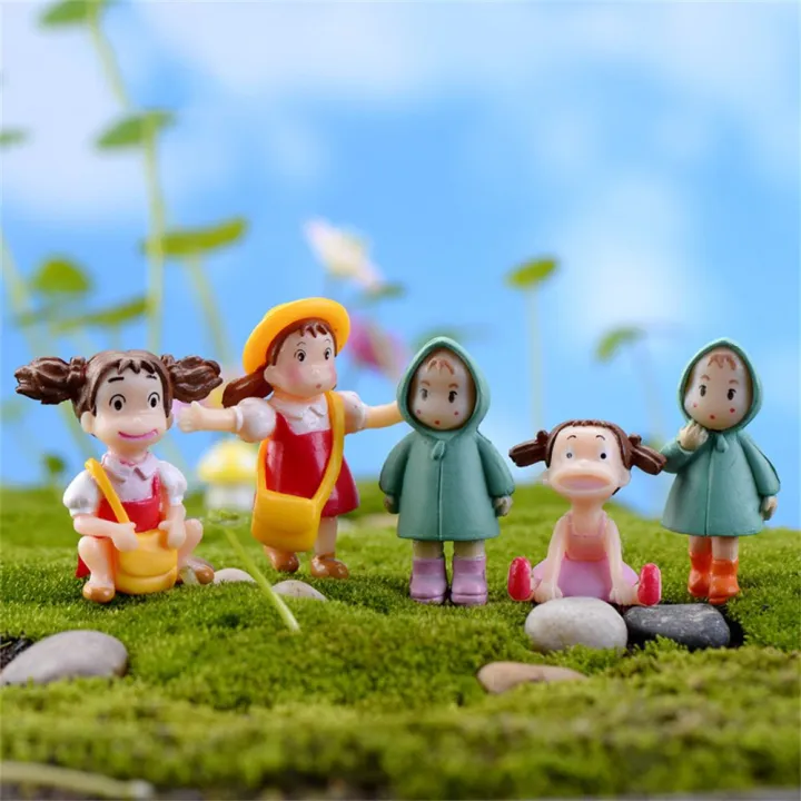 MIA Japan Anime 2-4cm Decoration Toys Raincoat Statue Figures PVC My ...