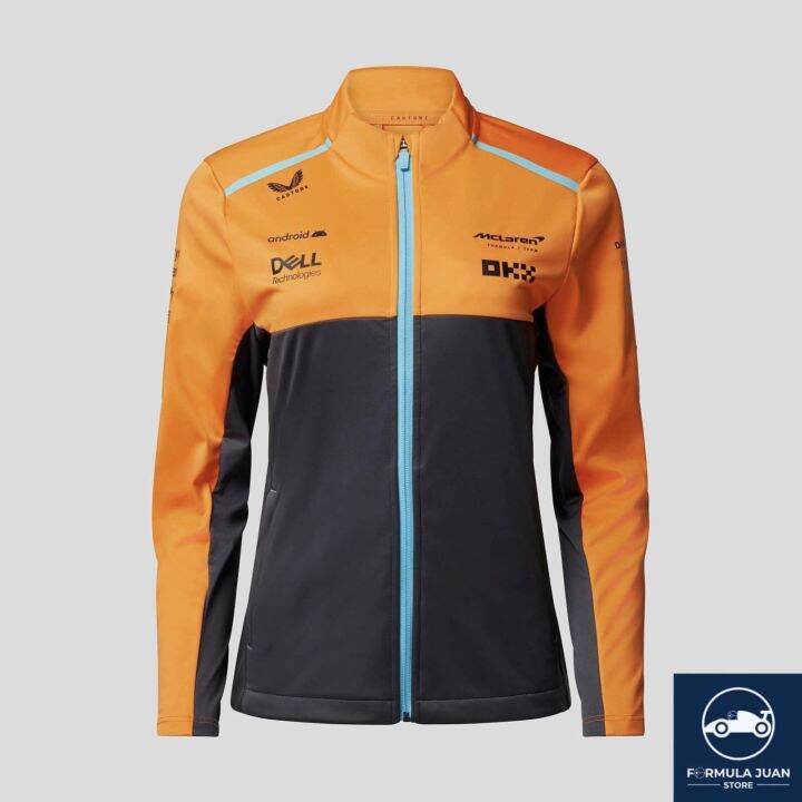 McLaren F1 Women's 2023 Softshell Jacket (Official F1 Merch) - Racing ...
