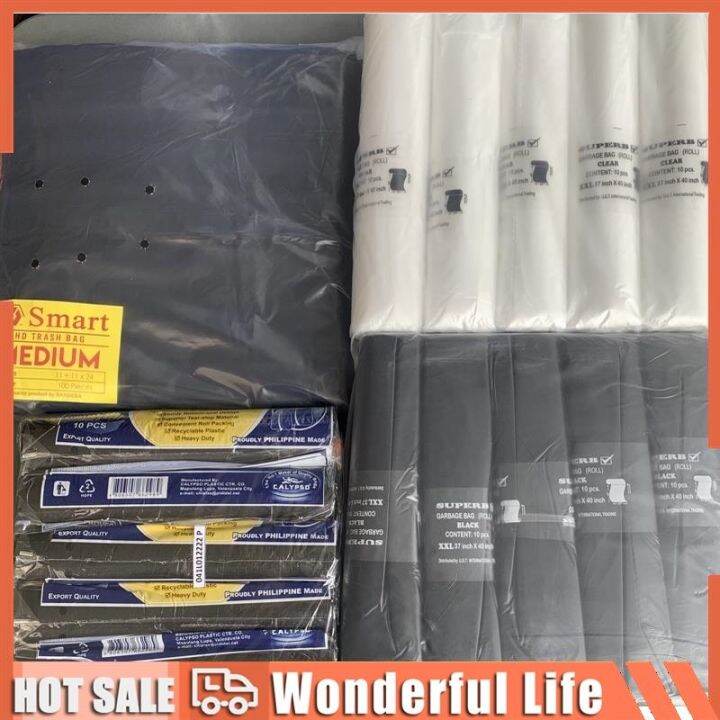 High Quality Thick Trash Bag / Garbage Bag 100pcs | Lazada PH