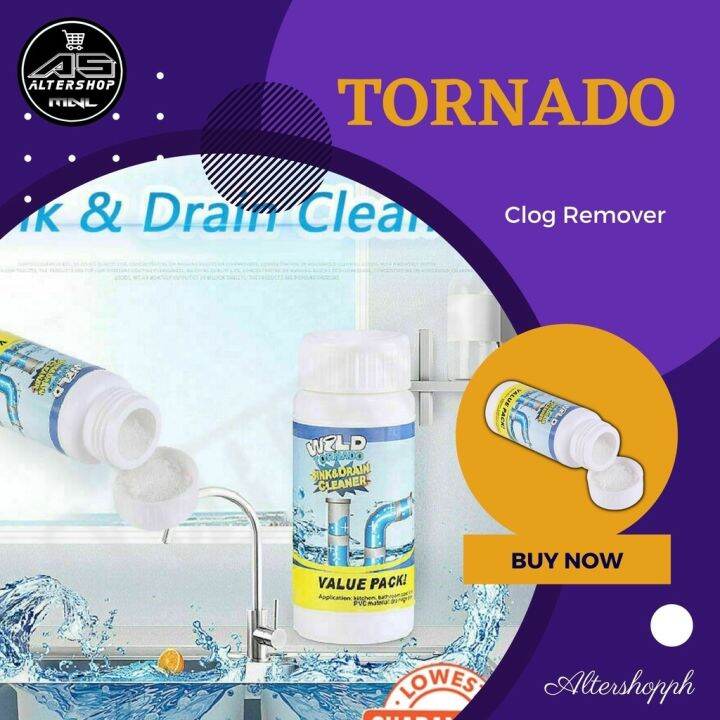 Original Wild Tornado Powerful Sa Mga Baradong CR at Lababo Pang ...