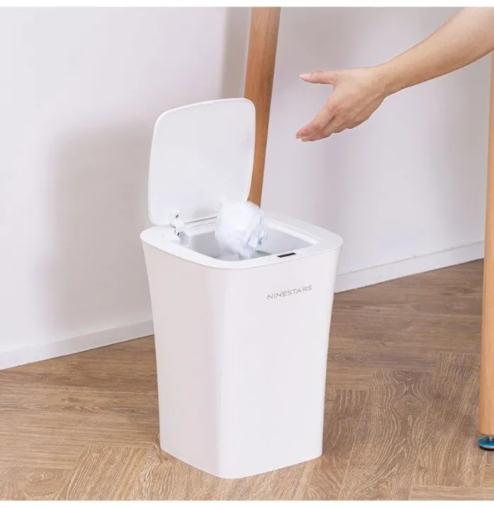 Ninestars 16L Plastic Sensor Trash Can - 27S ถังขยะอัตโนมัติ ถังขยะระบบ ...