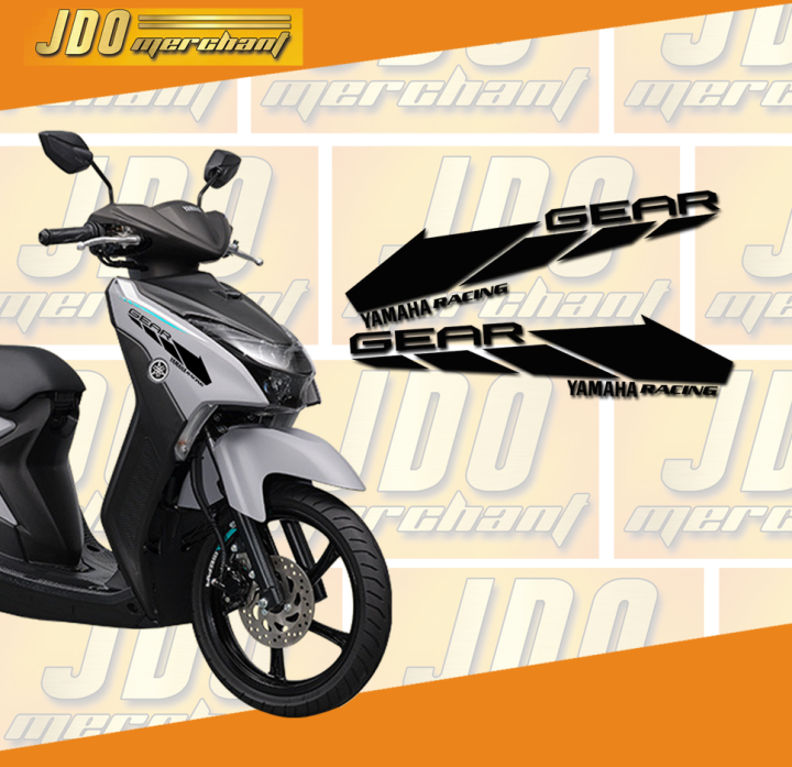 Mio Gear yamaha racing Stickers 2pcs | Lazada PH