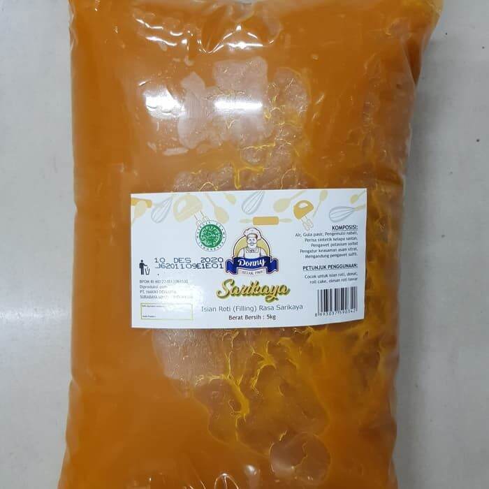 Edna / Donny Sarikaya repack 250gr Selai Isian Roti (Filling) Rasa ...