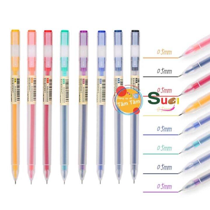 Bút bi bấm nhiều màu Deli - nét 0.5mm G118 | Lazada.vn