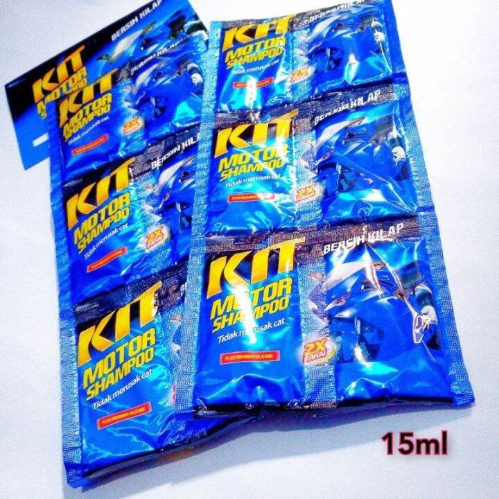 Shampo Motor KIT CARRERA Sachet Sabun Cuci Motor Mengkilap | Lazada ...