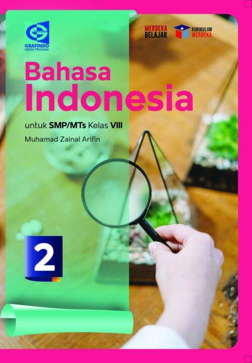 Buku Bahasa Indonesia Kelas 2 SMP Grafindo Kurikulum Merdeka | Lazada Indonesia