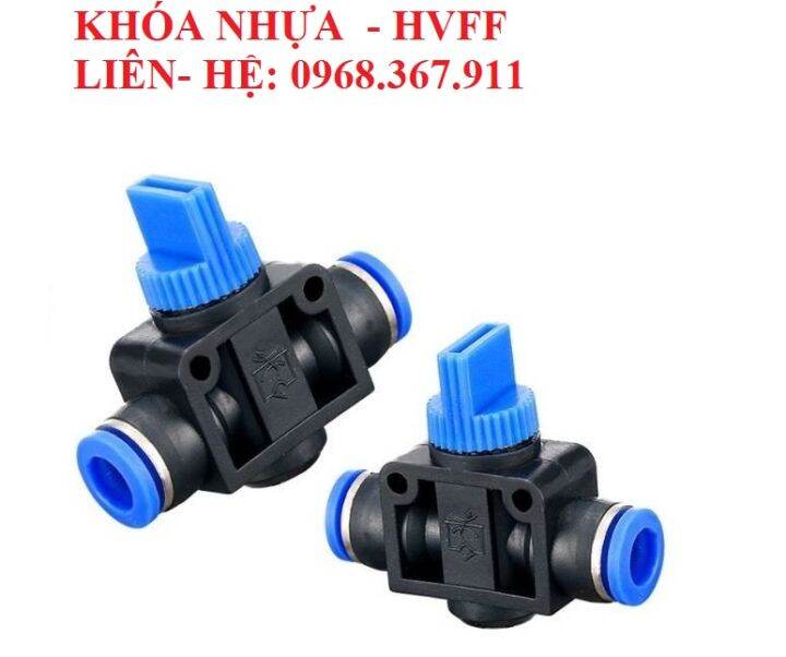 Van khóa khí nén HVFF bằng nhựa van đóng ngắt khí nén dùng cho ống hơi | Lazada.vn