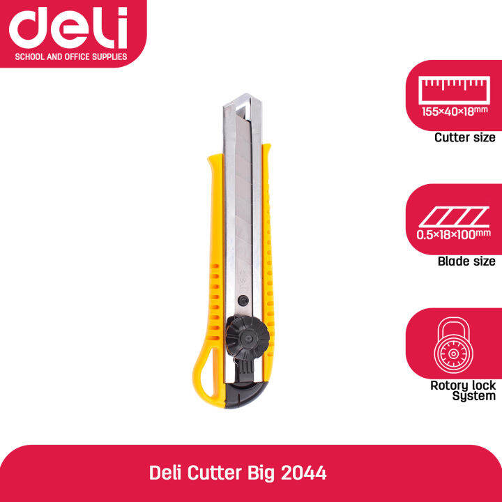 Deli 2044 Cutter Big (1PC) | Lazada PH