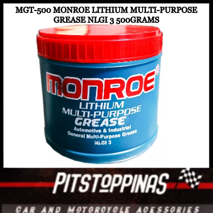 MGT-500 Monroe Lithium Multi-Purpose Grease NLGI 3 500grams | Lazada PH