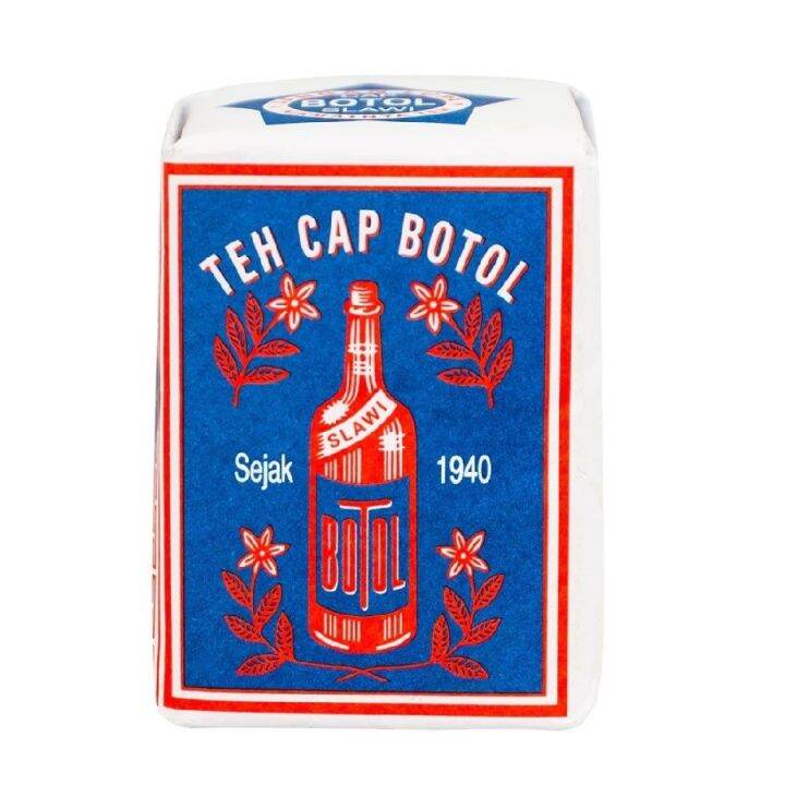 teh tubruk cap botol biru 40 | Lazada Indonesia