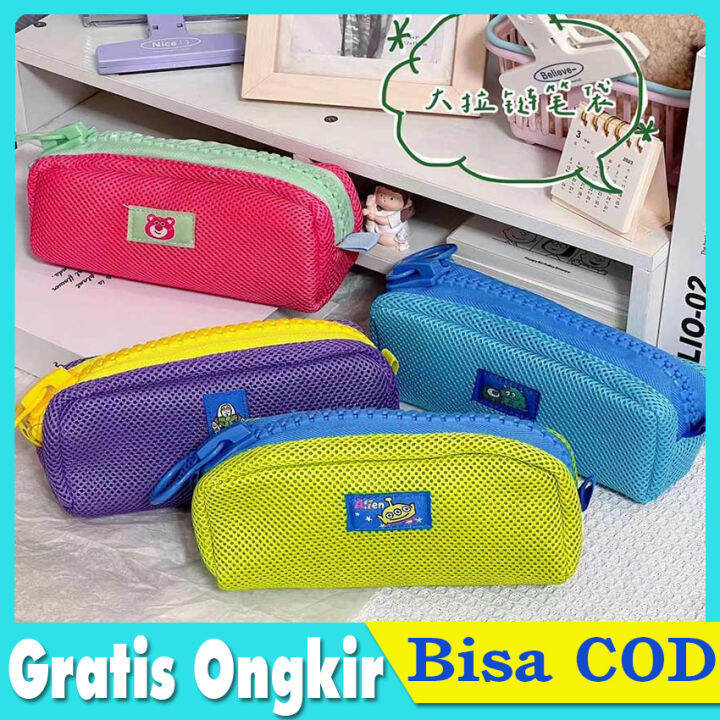 Dompet Pensil Toy Story Beruang Strawberry Karakter Lucu Tempat Kotak ...