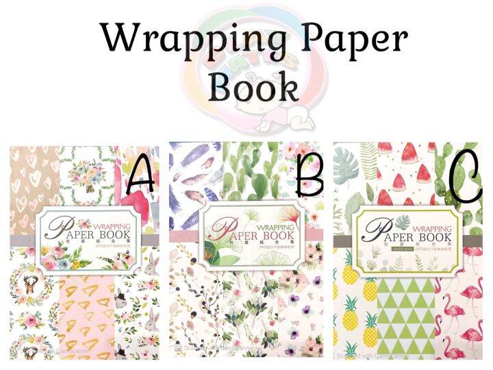 Wrapping Paper Book Set | Lazada PH