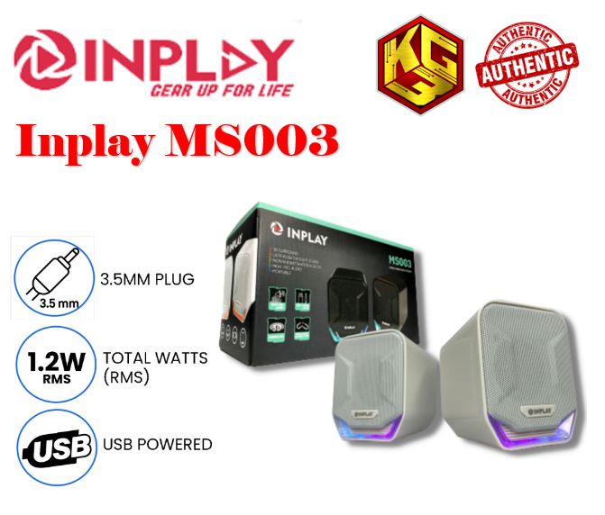Inplay Ms003 White Speaker | Lazada PH