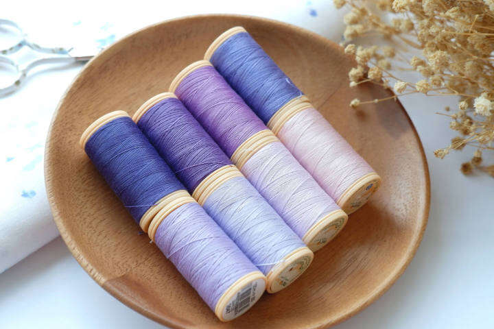 Coats / Mez 100% Cotton Sewing Thread 100mt - Purple Range | Lazada