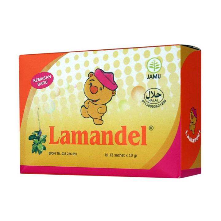 Lamandel Amandel Sachet Obat Herbal [12 Sachet] | Lazada Indonesia