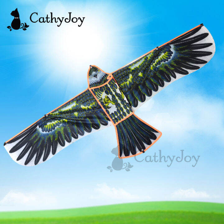 JOY Kids Eagle Shaped Kite Flying Wind Hawk Kite with String Toy Layang ...