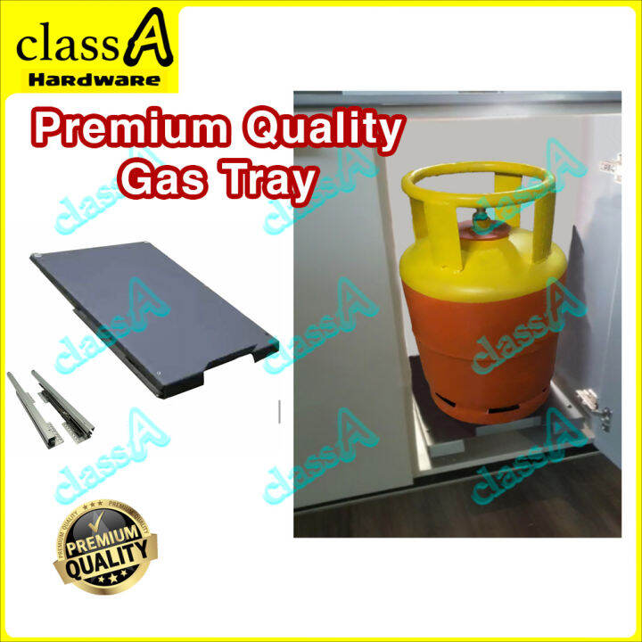 ClassAHW Heavy Duty Soft Close Pull Out Gas Tank Tray Kitchen Cabinet ...