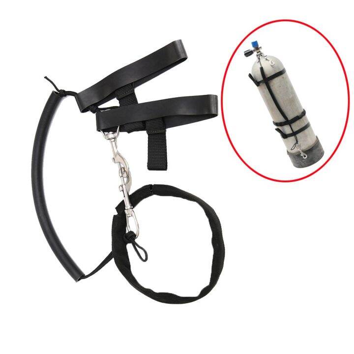 Scuba Tank Cylinder Stage Bottle Rigging Sidemount Strap With Clamp And ...