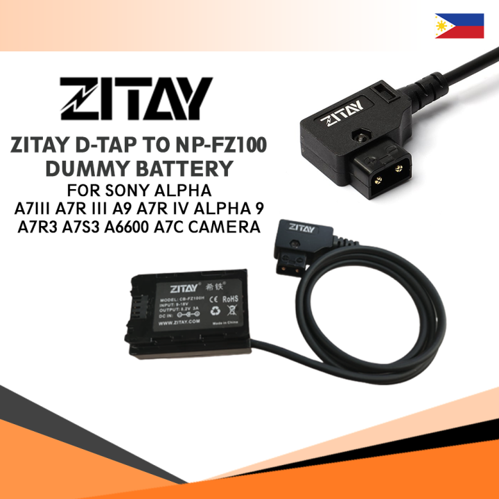 ZITAY D-tap to NP-FZ100 Dummy Battery | Lazada PH
