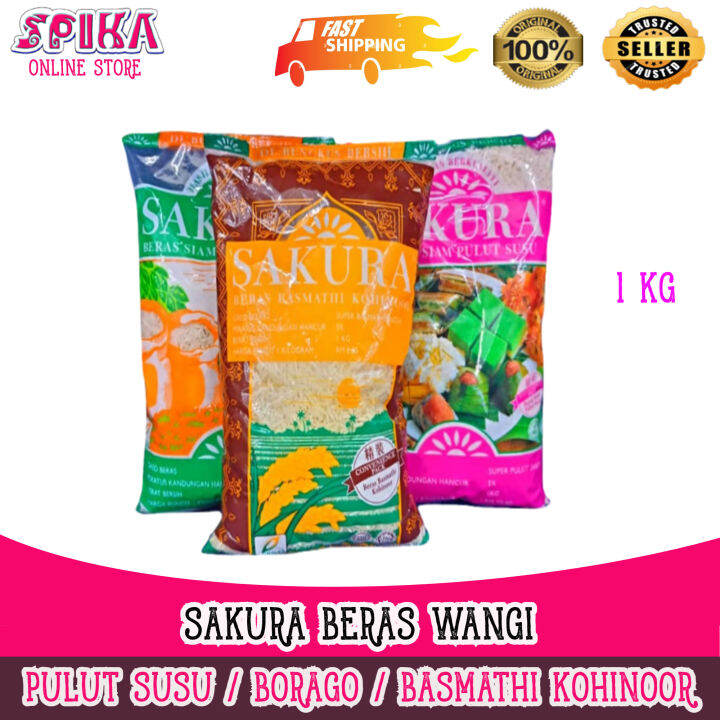 SAKURA BERAS WANGI 1 KG | Lazada