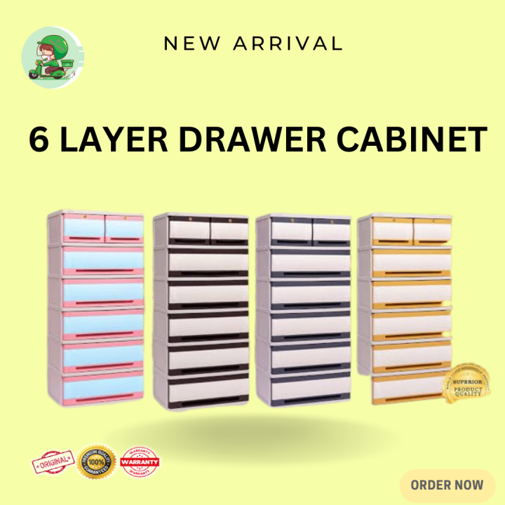 JLC ZOOEY 2022-H HARMONY DRAWER WITH 2-TONE 5 OR 6 LAYER DRAWER | Lazada PH