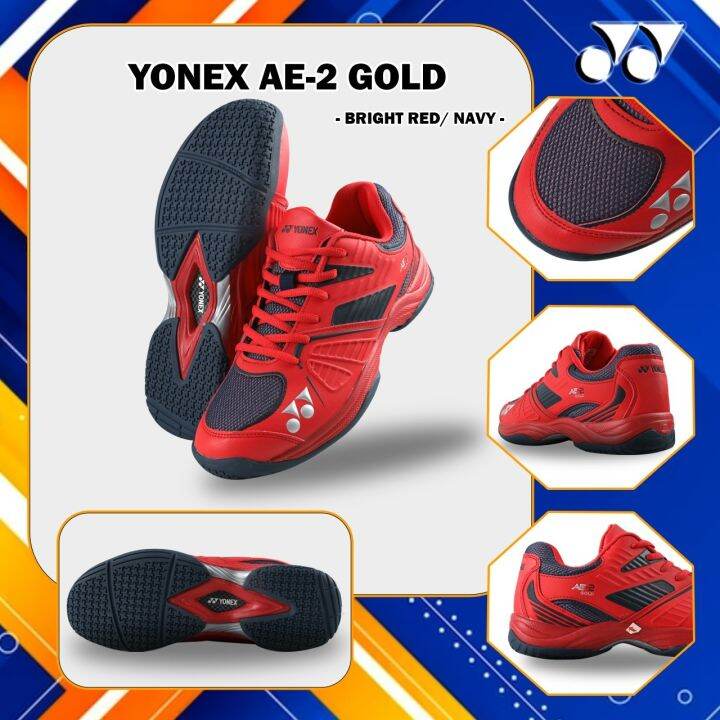 Sepatu Badminton YONEX ALL ENGLAND 02 / AE2 / AE-2 GOLD | Lazada Indonesia