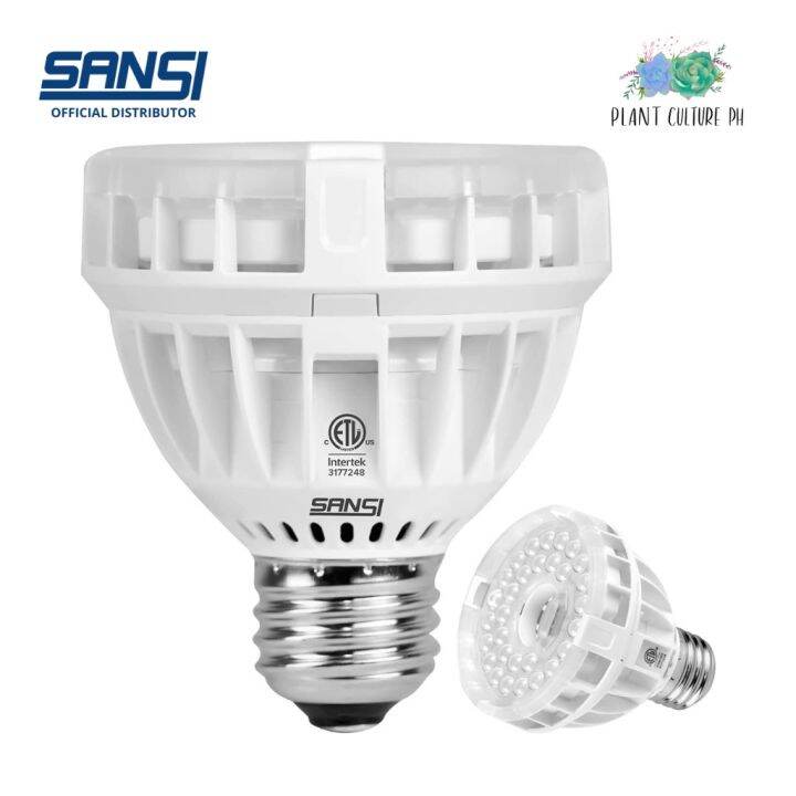 Sansi Grow Light Bulb Full Spectrum 9W/15W/24W/36W Perfect For Seeding ...
